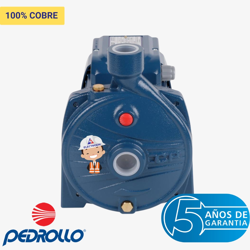 Electrobomba Pedrollo 1.0HP CPm620 Monofásica 100L/min - Electroem Perú