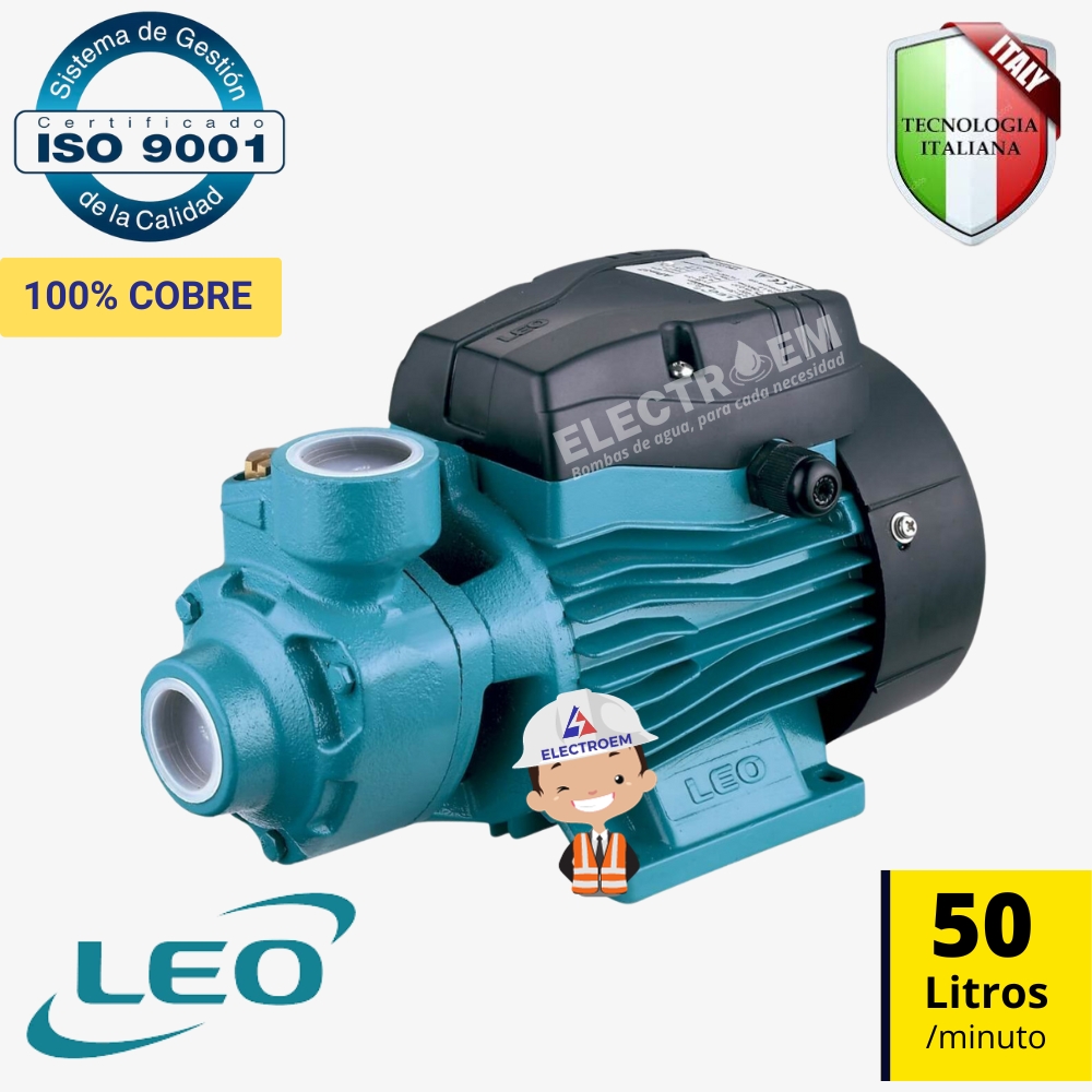Electrobomba Periférica de presión LEO APM75 1.0HP-220VAC - Electroem Perú